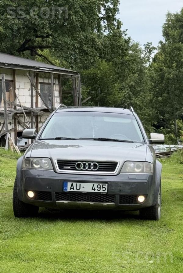 Grey Audi Allroad 2004 in Riga, with an engine capacity of 2.50 L and mileage of 298 thousand km for 3500 €, photo 5 on AUTOMOTO.COM.LV