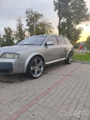 Pelēks Audi Allroad 2004 Rēzekne, ar dzinēja tilpumu 2.50 L un nobraukumu 290 tūkst. km par 1750 €, foto 4 vietnē AUTOMOTO.COM.LV
