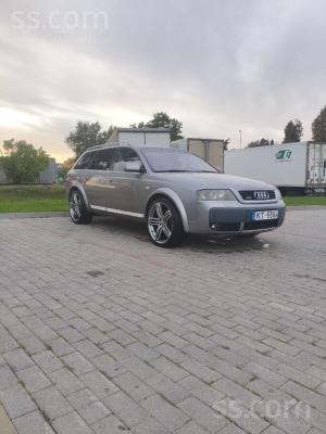 Pelēks Audi Allroad 2004 Rēzekne, ar dzinēja tilpumu 2.50 L un nobraukumu 290 tūkst. km par 1750 €, foto 5 vietnē AUTOMOTO.COM.LV