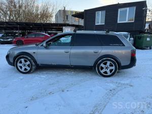 Grey Audi Allroad 2005 in Riga, with an engine capacity of 2.50 L and mileage of 493 thousand km for 1590 €, photo 7 on AUTOMOTO.COM.LV