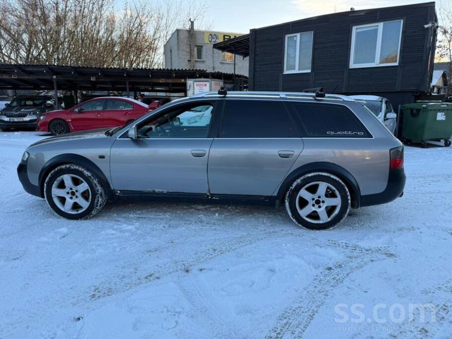 Grey Audi Allroad 2005 in Riga, with an engine capacity of 2.50 L and mileage of 493 thousand km for 1590 €, photo 7 on AUTOMOTO.COM.LV
