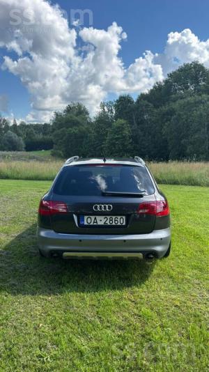 Pelēks Audi Allroad 2006 Aizkraukle, ar dzinēja tilpumu 3.00 L un nobraukumu 338 tūkst. km par 4750 €, foto 4 vietnē AUTOMOTO.COM.LV