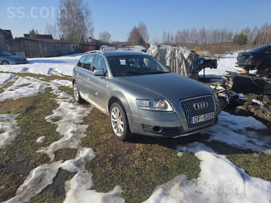 Pelēks Audi Allroad 2006 Jēkabpils, ar dzinēja tilpumu 2.70 L un nobraukumu 312 tūkst. km par 1900 €, foto 1 vietnē AUTOMOTO.COM.LV