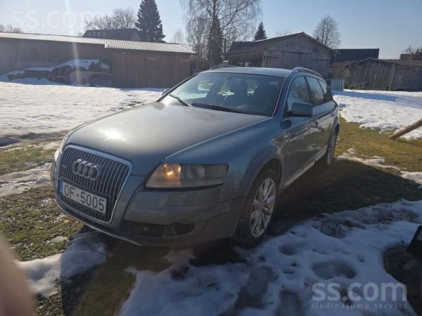 Pelēks Audi Allroad 2006 Jēkabpils, ar dzinēja tilpumu 2.70 L un nobraukumu 312 tūkst. km par 1900 €, foto 2 vietnē AUTOMOTO.COM.LV