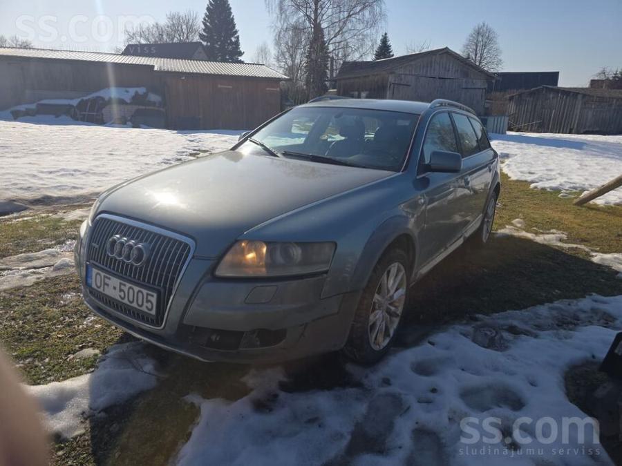 Pelēks Audi Allroad 2006 Jēkabpils, ar dzinēja tilpumu 2.70 L un nobraukumu 312 tūkst. km par 1900 €, foto 3 vietnē AUTOMOTO.COM.LV