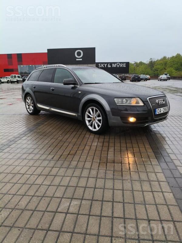 Grey Audi Allroad 2006 in Riga, with an engine capacity of 3.00 L and mileage of 0 thousand km for 4000 €, photo 3 on AUTOMOTO.COM.LV