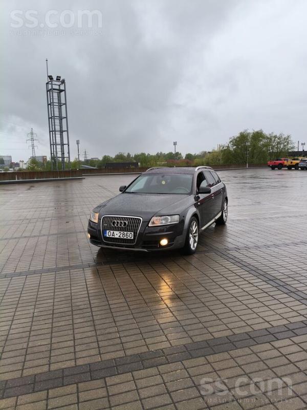Grey Audi Allroad 2006 in Riga, with an engine capacity of 3.00 L and mileage of 0 thousand km for 4000 €, photo 4 on AUTOMOTO.COM.LV