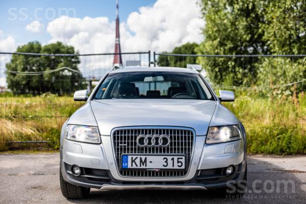 Grey Audi Allroad 2006 in Riga, with an engine capacity of 3.00 L and mileage of 306 thousand km for 4990 €, photo 2 on AUTOMOTO.COM.LV