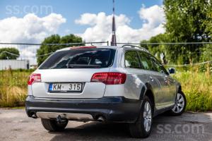 Grey Audi Allroad 2006 in Riga, with an engine capacity of 3.00 L and mileage of 306 thousand km for 4990 €, photo 8 on AUTOMOTO.COM.LV