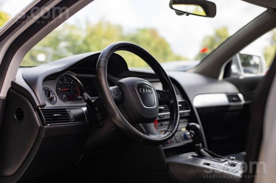 Grey Audi Allroad 2006 in Riga, with an engine capacity of 3.00 L and mileage of 306 thousand km for 4990 €, photo 13 on AUTOMOTO.COM.LV