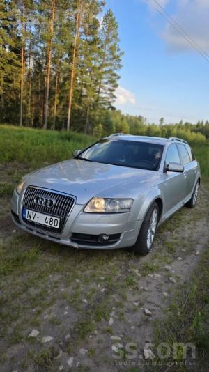 Grey Audi Allroad 2006 in Riga, with an engine capacity of 3.00 L and mileage of 280 thousand km for 5600 €, photo  on AUTOMOTO.COM.LV