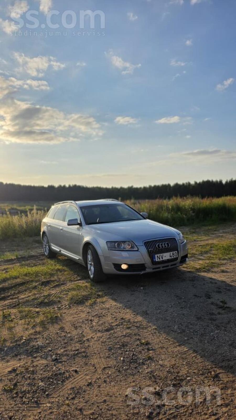 Pelēks Audi Allroad 2006 Rīga, ar dzinēja tilpumu 3.00 L un nobraukumu 280 tūkst. km par 5600 €, foto 6 vietnē AUTOMOTO.COM.LV