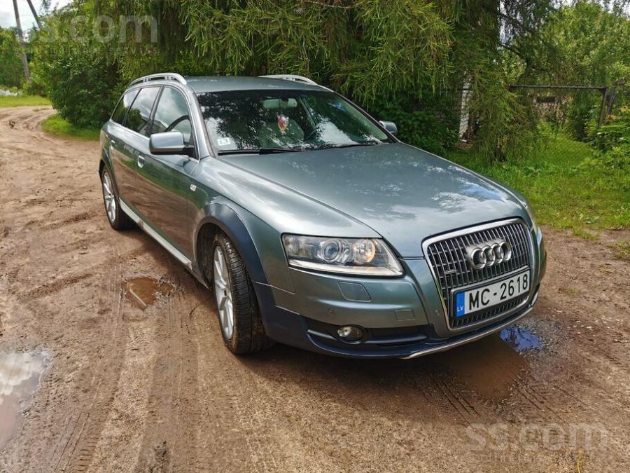 Grey Audi Allroad 2007 in Rezekne, with an engine capacity of 3.00 L and mileage of 351 thousand km for 4200 €, photo 2 on AUTOMOTO.COM.LV