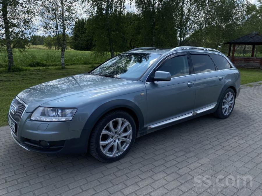 Pelēks Audi Allroad 2007 Cēsis, ar dzinēja tilpumu 3.00 L un nobraukumu 335 tūkst. km par 4450 €, foto 1 vietnē AUTOMOTO.COM.LV