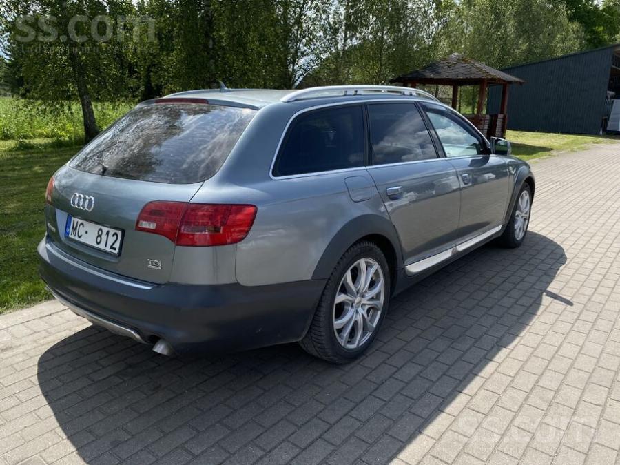 Pelēks Audi Allroad 2007 Cēsis, ar dzinēja tilpumu 3.00 L un nobraukumu 335 tūkst. km par 4450 €, foto 3 vietnē AUTOMOTO.COM.LV