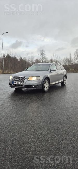 Pelēks Audi Allroad 2007 Rēzekne, ar dzinēja tilpumu 3.00 L un nobraukumu 507 tūkst. km par 3400 €, foto 2 vietnē AUTOMOTO.COM.LV