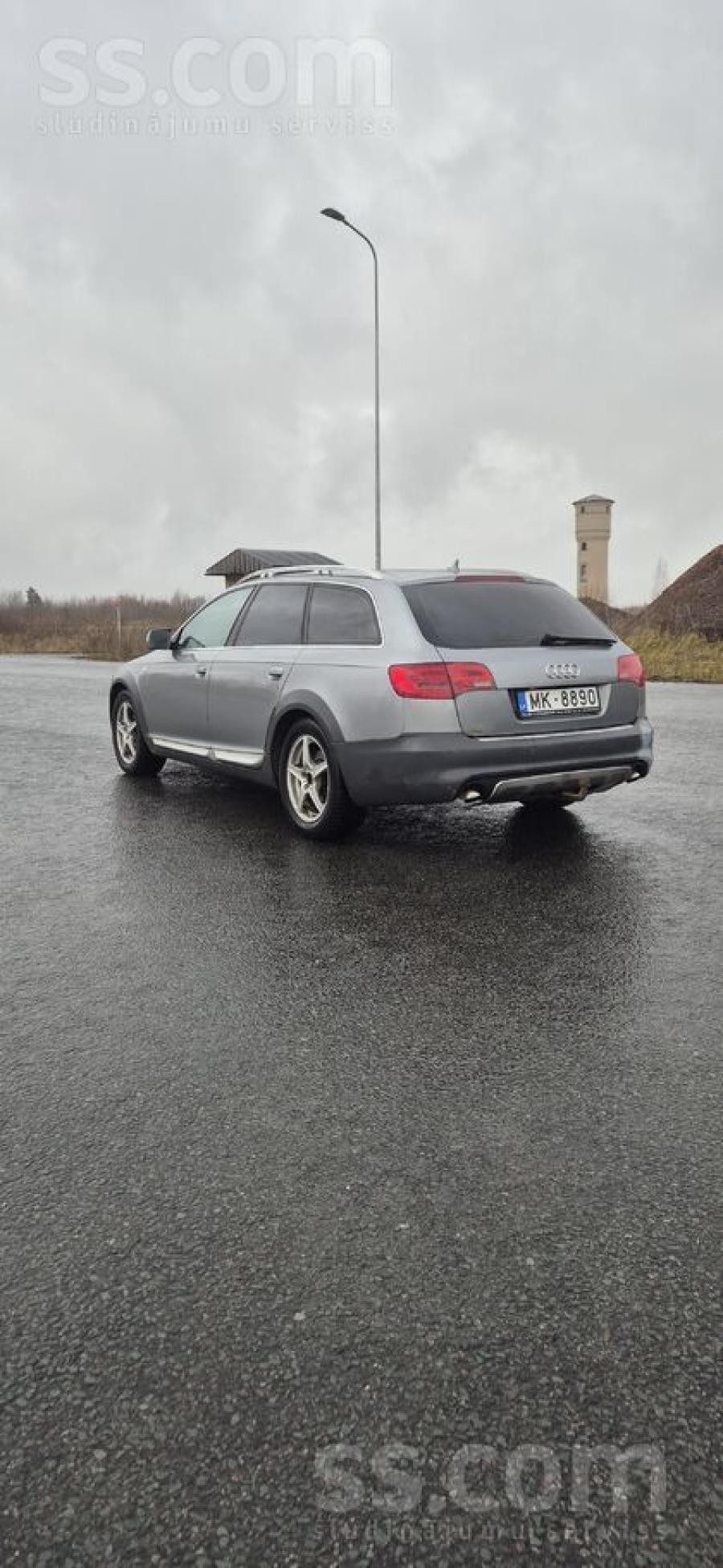 Pelēks Audi Allroad 2007 Rēzekne, ar dzinēja tilpumu 3.00 L un nobraukumu 507 tūkst. km par 3400 €, foto 3 vietnē AUTOMOTO.COM.LV