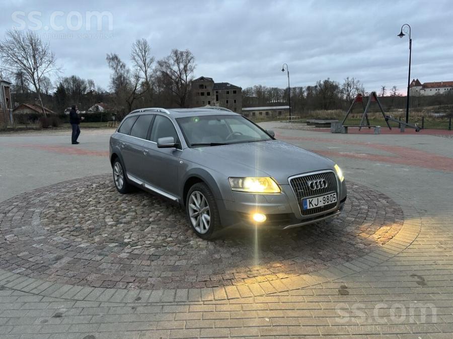 Grey Audi Allroad 2007 in Bauska, with an engine capacity of 3.00 L and mileage of 325 thousand km for 4250 €, photo 1 on AUTOMOTO.COM.LV
