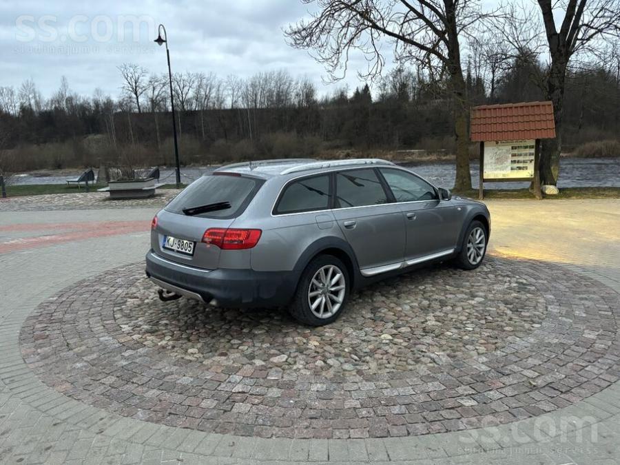 Grey Audi Allroad 2007 in Bauska, with an engine capacity of 3.00 L and mileage of 325 thousand km for 4250 €, photo 3 on AUTOMOTO.COM.LV