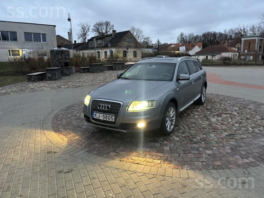 Grey Audi Allroad 2007 in Bauska, with an engine capacity of 3.00 L and mileage of 325 thousand km for 4250 €, photo 6 on AUTOMOTO.COM.LV