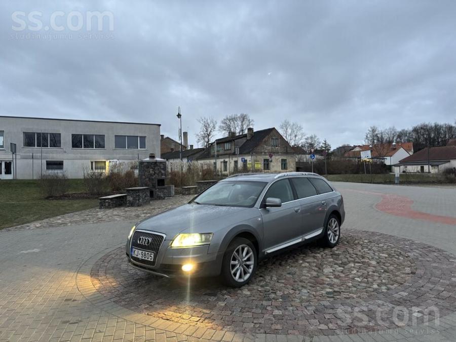 Grey Audi Allroad 2007 in Bauska, with an engine capacity of 3.00 L and mileage of 325 thousand km for 4250 €, photo 8 on AUTOMOTO.COM.LV