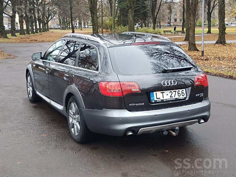 Pelēks Audi Allroad 2007 Rīga, ar dzinēja tilpumu 2.70 L un nobraukumu 0 tūkst. km par 3600 €, foto 6 vietnē AUTOMOTO.COM.LV