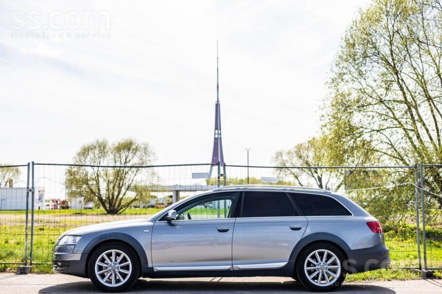 Pelēks Audi Allroad 2007 Rīga, ar dzinēja tilpumu 3.00 L un nobraukumu 343 tūkst. km par 5290 €, foto 5 vietnē AUTOMOTO.COM.LV