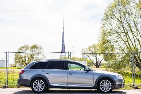 Pelēks Audi Allroad 2007 Rīga, ar dzinēja tilpumu 3.00 L un nobraukumu 343 tūkst. km par 5290 €, foto 5 vietnē AUTOMOTO.COM.LV