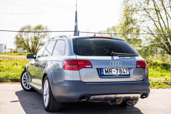 Pelēks Audi Allroad 2007 Rīga, ar dzinēja tilpumu 3.00 L un nobraukumu 343 tūkst. km par 5290 €, foto 6 vietnē AUTOMOTO.COM.LV