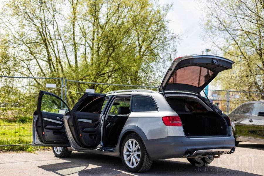Pelēks Audi Allroad 2007 Rīga, ar dzinēja tilpumu 3.00 L un nobraukumu 343 tūkst. km par 5290 €, foto 10 vietnē AUTOMOTO.COM.LV