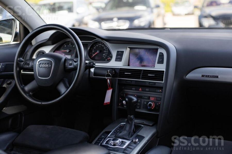 Pelēks Audi Allroad 2007 Rīga, ar dzinēja tilpumu 3.00 L un nobraukumu 343 tūkst. km par 5290 €, foto 27 vietnē AUTOMOTO.COM.LV