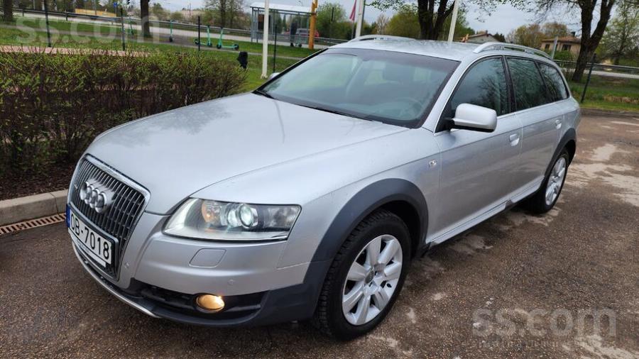 Pelēks Audi Allroad 2007 Ogre, ar dzinēja tilpumu 3.00 L un nobraukumu 282 tūkst. km par 4199 €, foto 5 vietnē AUTOMOTO.COM.LV