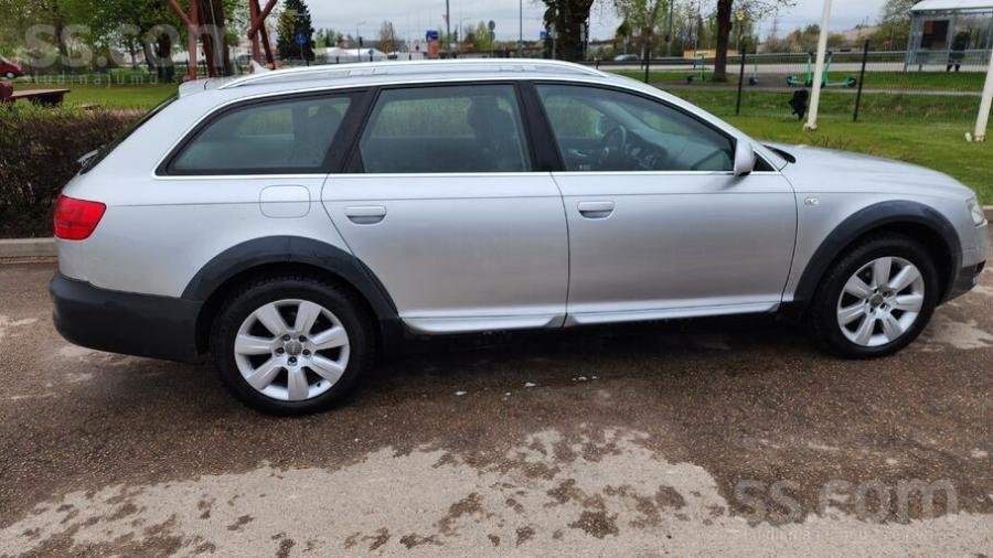 Pelēks Audi Allroad 2007 Ogre, ar dzinēja tilpumu 3.00 L un nobraukumu 282 tūkst. km par 4199 €, foto 12 vietnē AUTOMOTO.COM.LV