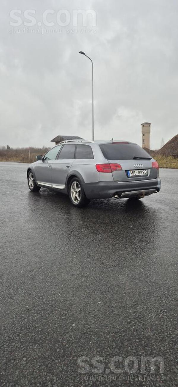 Grey Audi Allroad 2007 in Rezekne, with an engine capacity of 3.00 L and mileage of 507 thousand km for 2600 €, photo 3 on AUTOMOTO.COM.LV