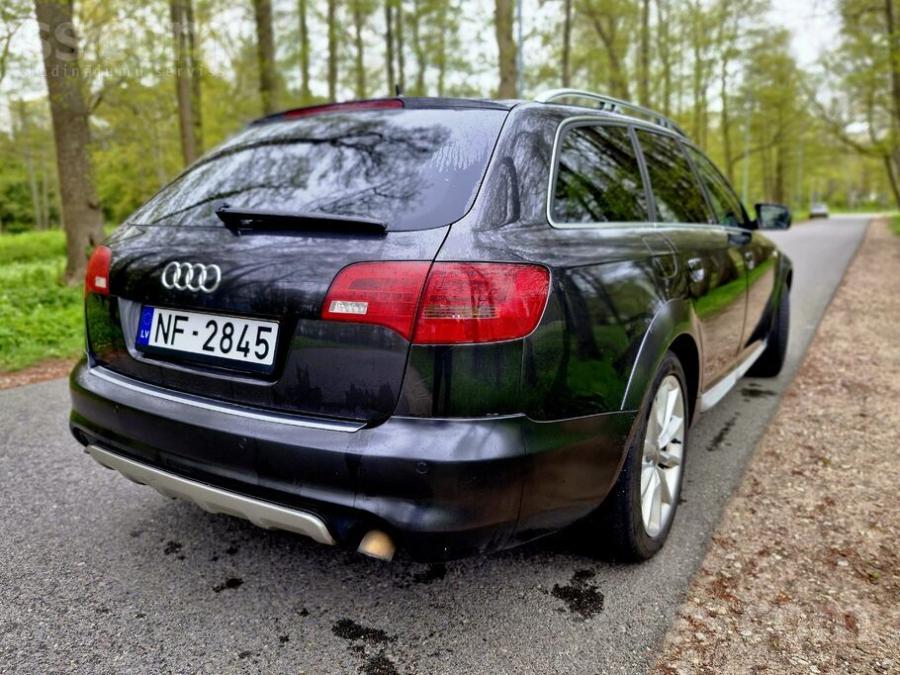 Pelēks Audi Allroad 2007 Liepāja, ar dzinēja tilpumu 3.00 L un nobraukumu 250 tūkst. km par 4500 €, foto 9 vietnē AUTOMOTO.COM.LV