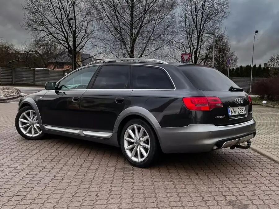 Pelēks Audi Allroad 2007 Jelgava, ar dzinēja tilpumu 3.00 L un nobraukumu 327 tūkst. km par 6900 €, foto 5 vietnē AUTOMOTO.COM.LV