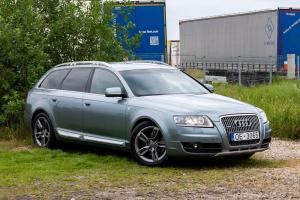 Grey Audi Allroad 2007 in Riga, with an engine capacity of 2.70 L and mileage of 387 thousand km for 5495 €, photo  on AUTOMOTO.COM.LV
