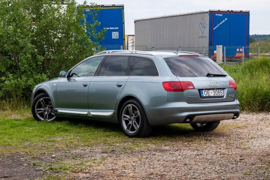 Grey Audi Allroad 2007 in Riga, with an engine capacity of 2.70 L and mileage of 387 thousand km for 5495 €, photo 3 on AUTOMOTO.COM.LV
