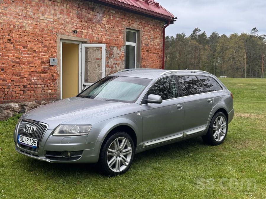 Pelēks Audi Allroad 2007 Balvi, ar dzinēja tilpumu 3.00 L un nobraukumu 344 tūkst. km par 3700 €, foto 1 vietnē AUTOMOTO.COM.LV