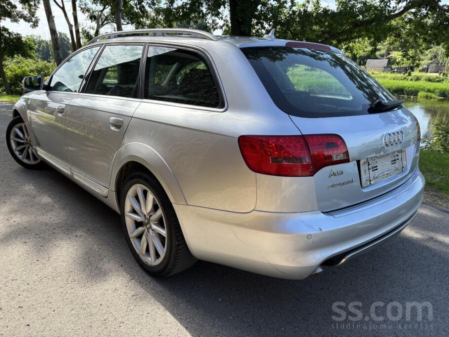 Pelēks Audi Allroad 2007 Bauska, ar dzinēja tilpumu 3.00 L un nobraukumu 339 tūkst. km par 4000 €, foto 3 vietnē AUTOMOTO.COM.LV