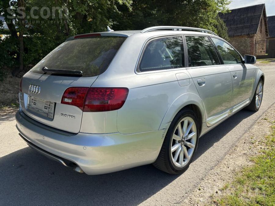 Pelēks Audi Allroad 2007 Bauska, ar dzinēja tilpumu 3.00 L un nobraukumu 339 tūkst. km par 4000 €, foto 9 vietnē AUTOMOTO.COM.LV