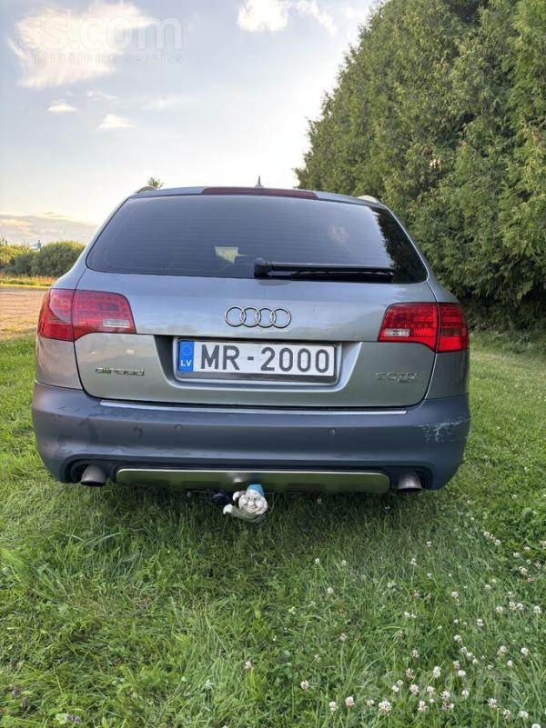 Grey Audi Allroad 2007 in Aluksne, with an engine capacity of 3.00 L and mileage of 327 thousand km for 5200 €, photo 4 on AUTOMOTO.COM.LV