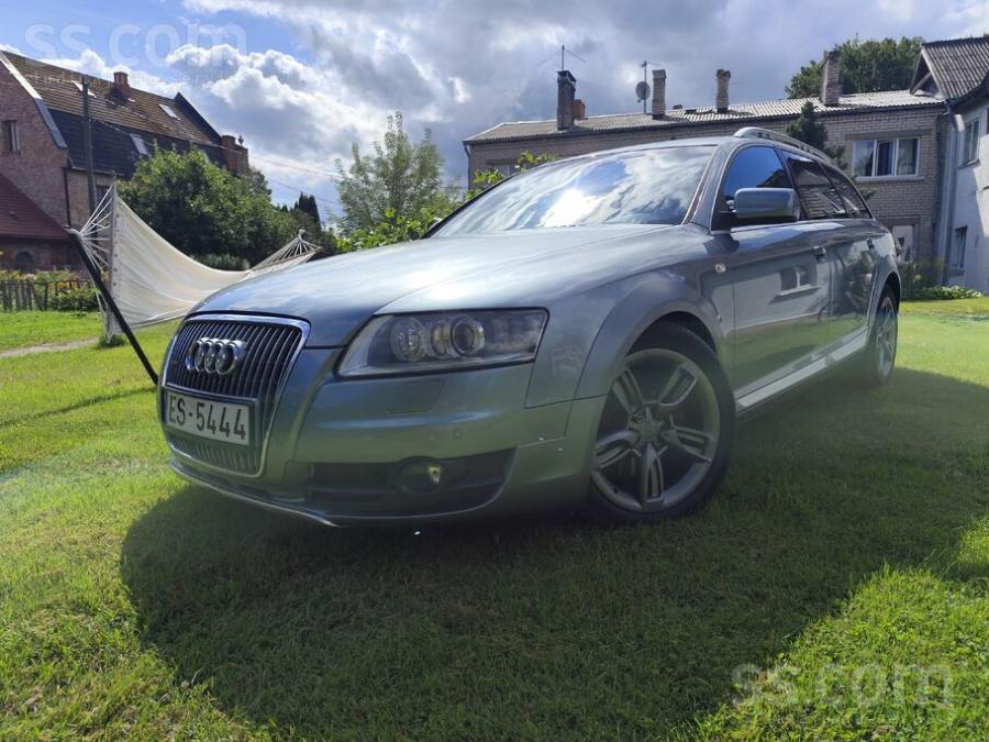 Grey Audi Allroad 2007 in Riga, with an engine capacity of 2.70 L and mileage of 399 thousand km for 5050 €, photo 1 on AUTOMOTO.COM.LV