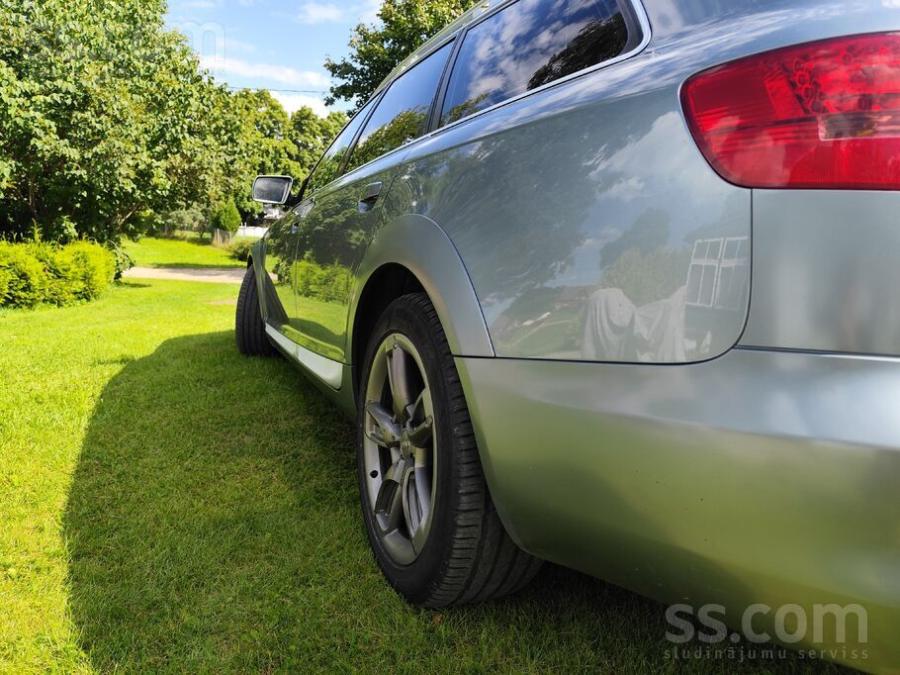 Grey Audi Allroad 2007 in Riga, with an engine capacity of 2.70 L and mileage of 399 thousand km for 5050 €, photo 10 on AUTOMOTO.COM.LV