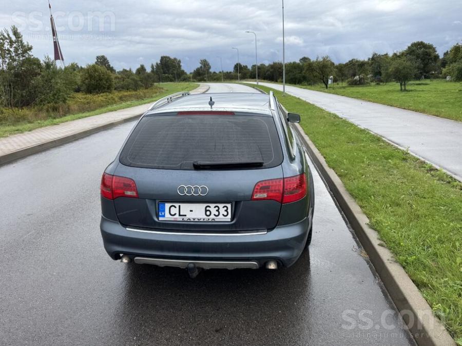Pelēks Audi Allroad 2007 Rīga, ar dzinēja tilpumu 3.00 L un nobraukumu 387 tūkst. km par 4000 €, foto 5 vietnē AUTOMOTO.COM.LV