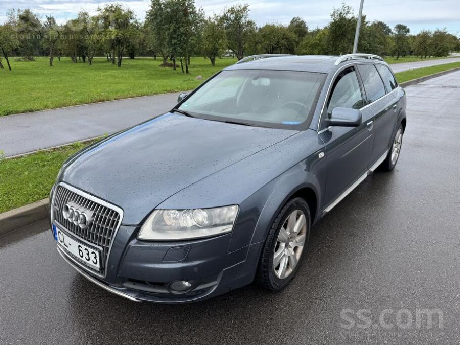 Pelēks Audi Allroad 2007 Rīga, ar dzinēja tilpumu 3.00 L un nobraukumu 387 tūkst. km par 4000 €, foto 7 vietnē AUTOMOTO.COM.LV