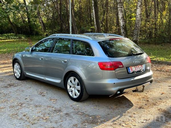 Grey Audi Allroad 2007 in Riga, with an engine capacity of 3.00 L and mileage of 0 thousand km for 3899 €, photo 4 on AUTOMOTO.COM.LV