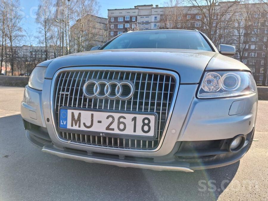 Grey Audi Allroad 2008 in Riga, with an engine capacity of 2.70 L and mileage of 336 thousand km for 2400 €, photo 11 on AUTOMOTO.COM.LV