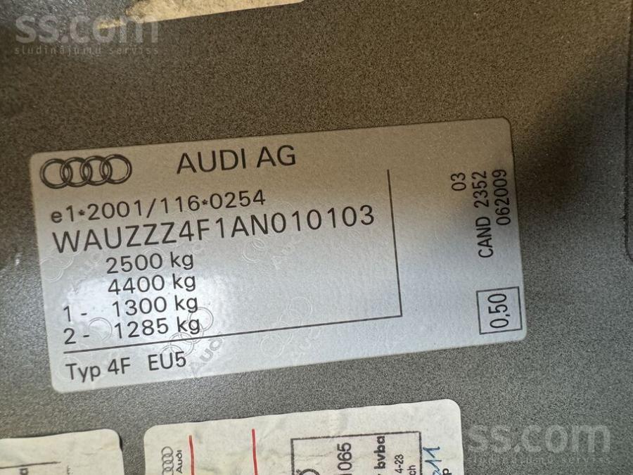 Серый Ауди Олроуд 2009 в Юрмала, объемом двигателя 2.70 л и пробегом 0 тыс. км за 5500 €, фото 32 на AUTOMOTO.COM.LV