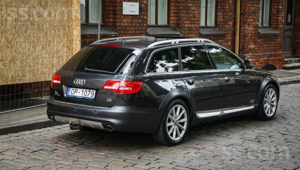 Grey Audi Allroad 2011 in Riga, with an engine capacity of 3.00 L and mileage of 337 thousand km for 6950 €, photo 4 on AUTOMOTO.COM.LV